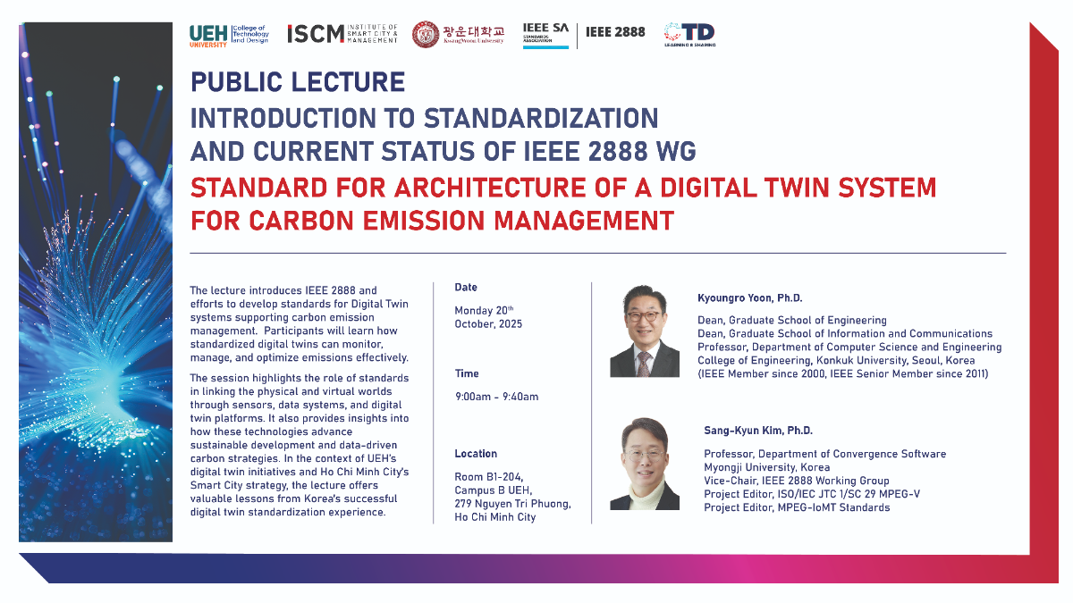 Introduction to Standardization and Current Status of IEEE 2888 WG ...